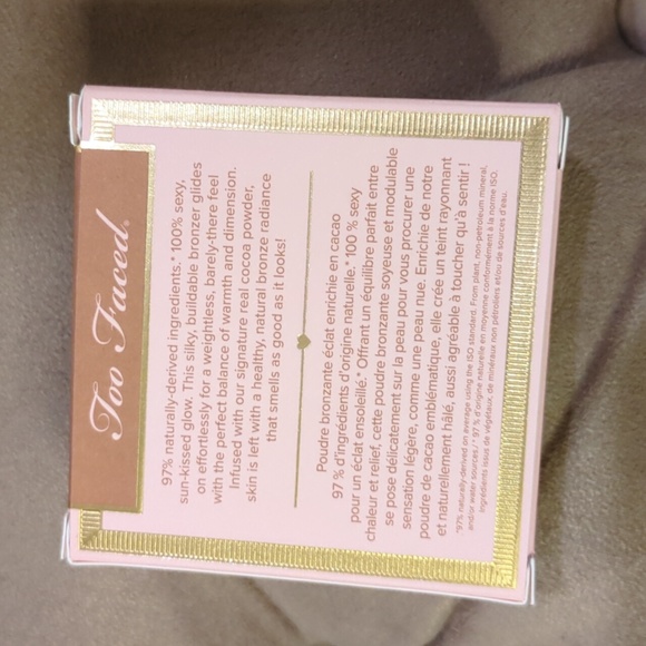 Too Faced | Makeup | Too Faced Natural Chocolate Bronzer | Poshmark